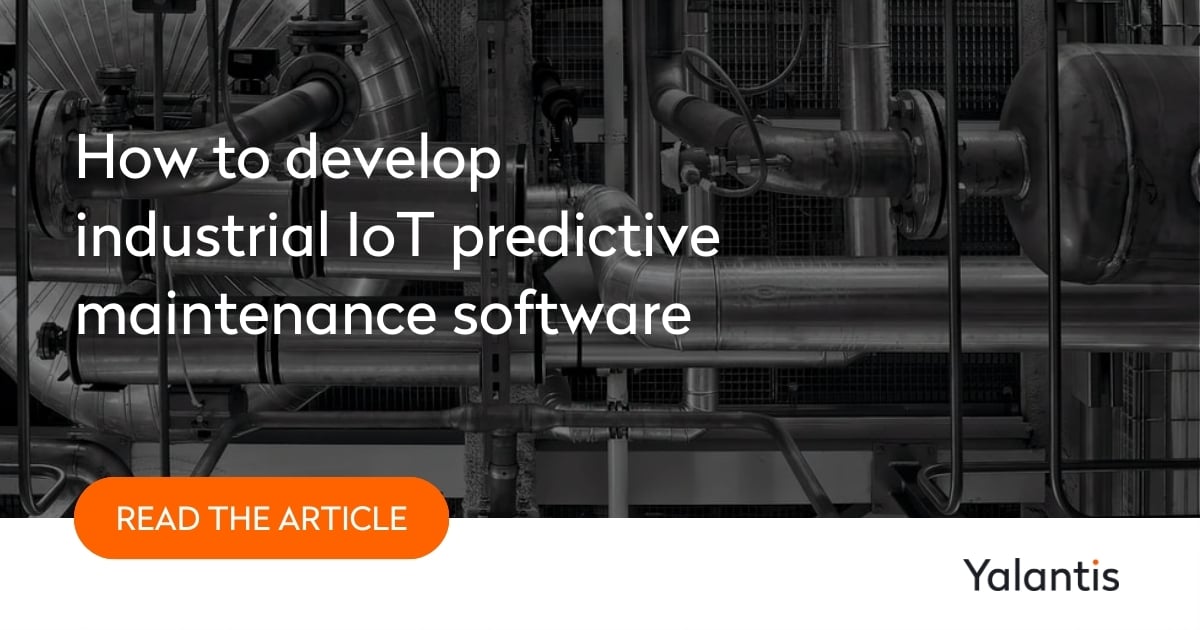 IoT-based Predictive Maintenance in The Manufacturing Sector