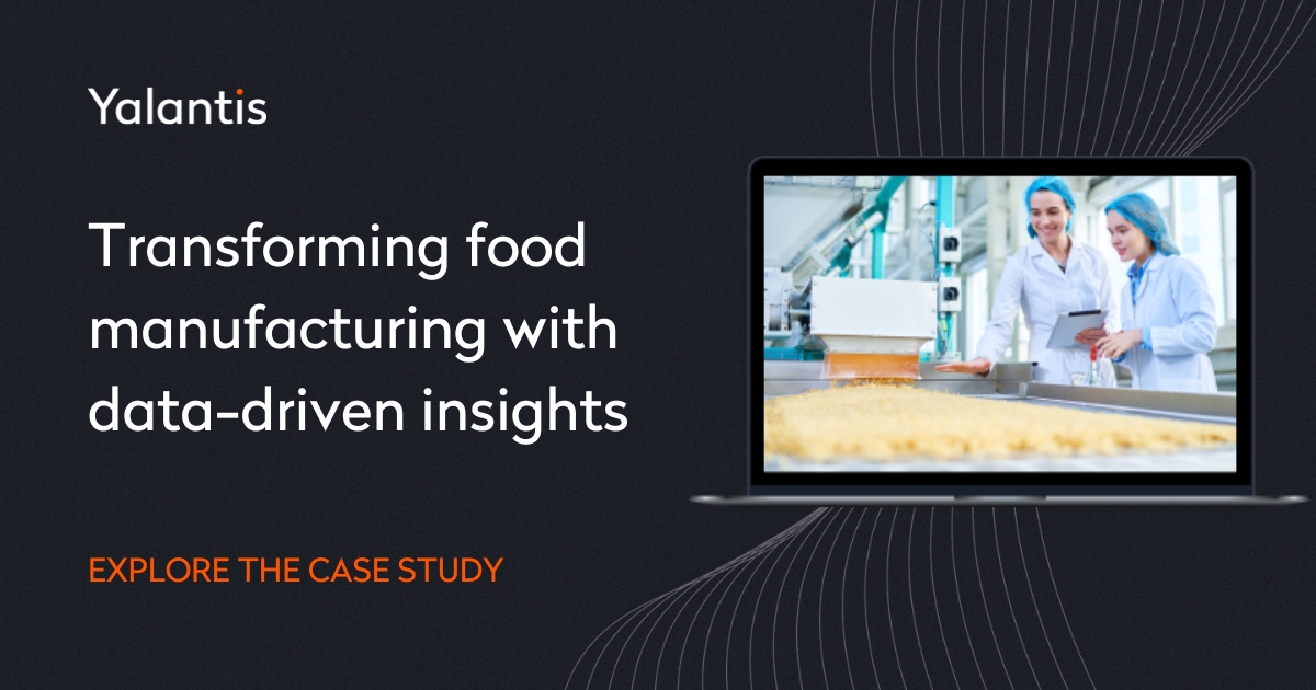 Data lifecycle management for a food manufacturing company